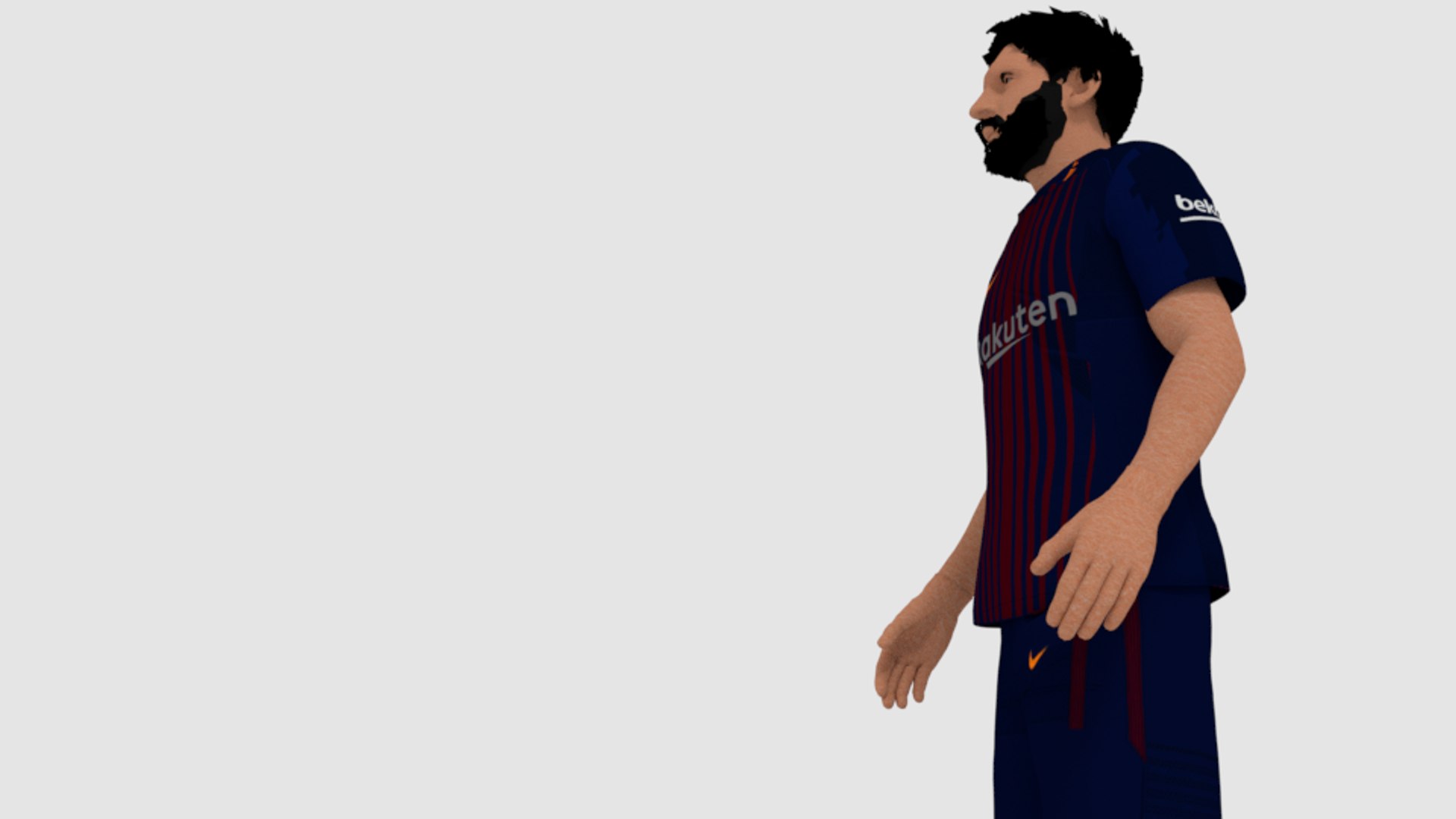 Lionel Messi 3D Model - TurboSquid 1296786