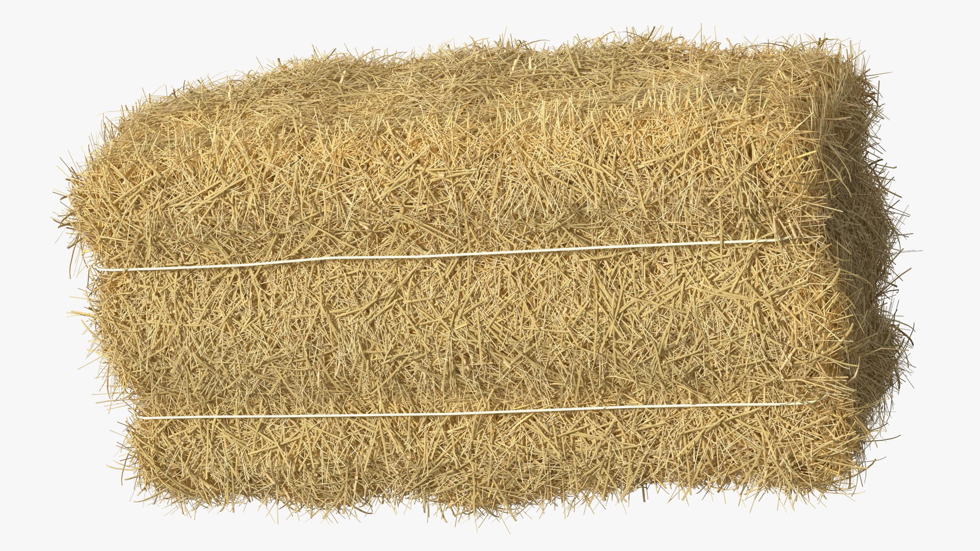 3D Straw Square Bale - TurboSquid 2152193