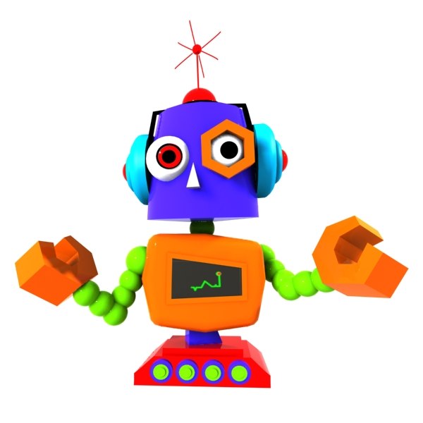 Toy robot 3D model - TurboSquid 1199436