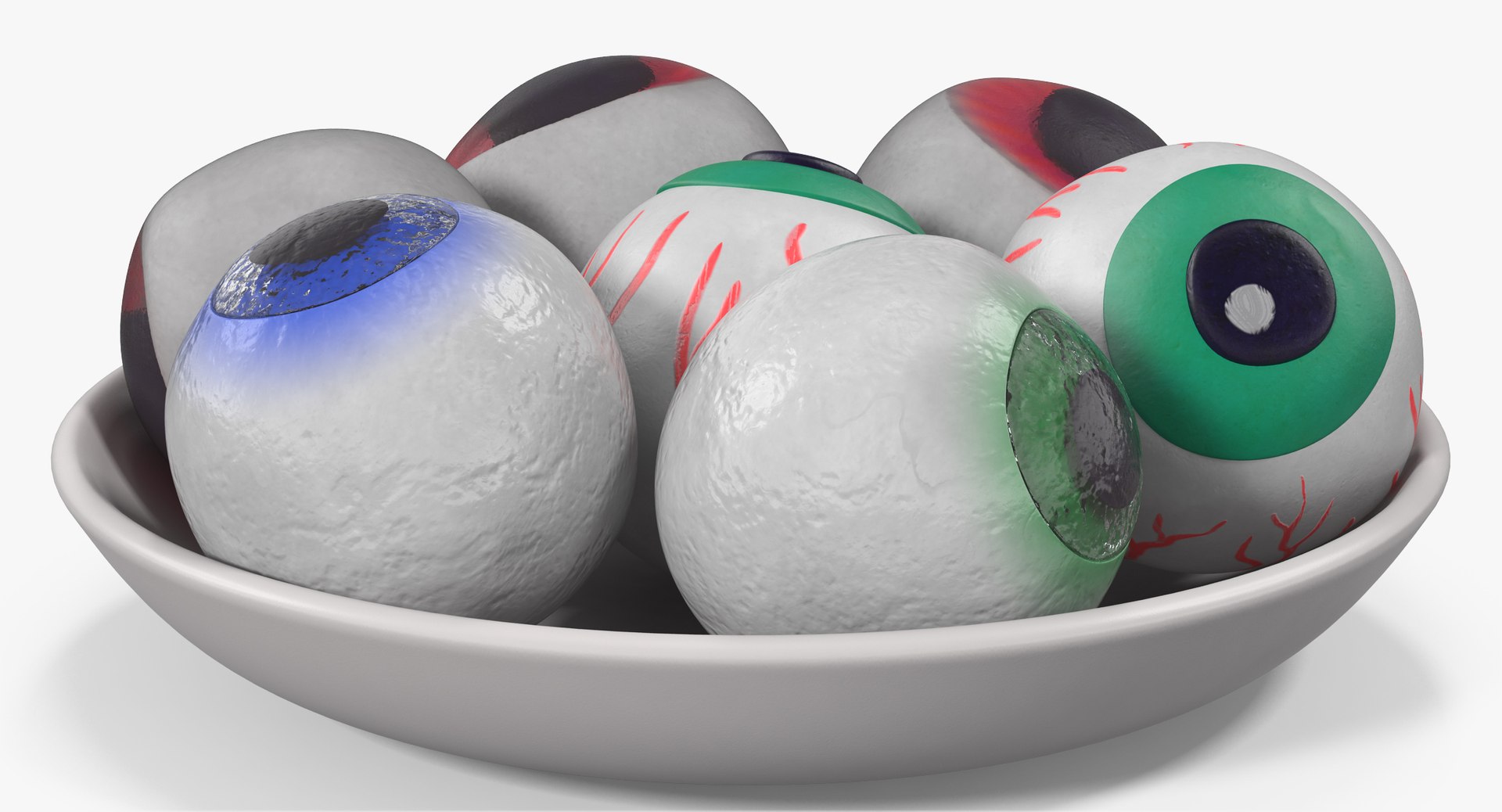 Candy Eyeballs 3D Model - TurboSquid 1317695