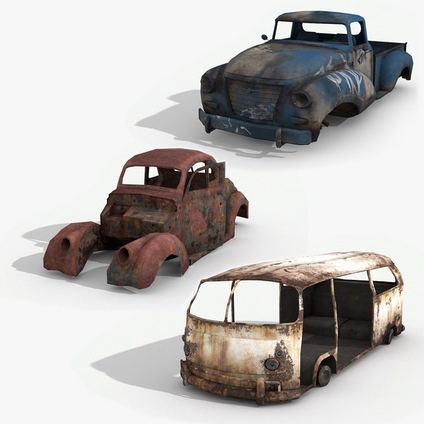 Wrecked Car 3D Models for Download | TurboSquid