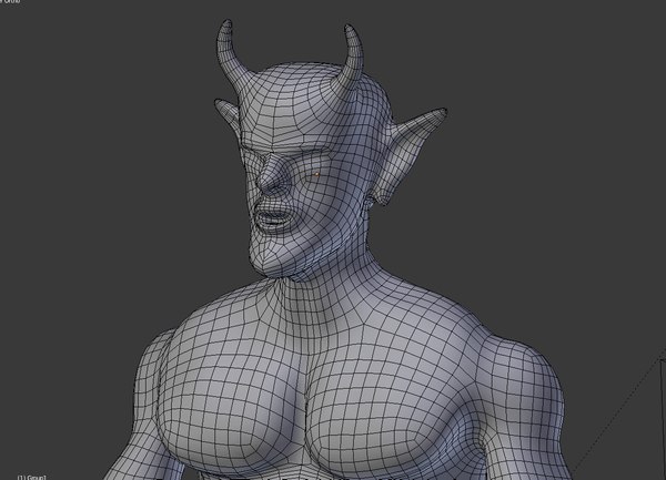 satyr 3d model