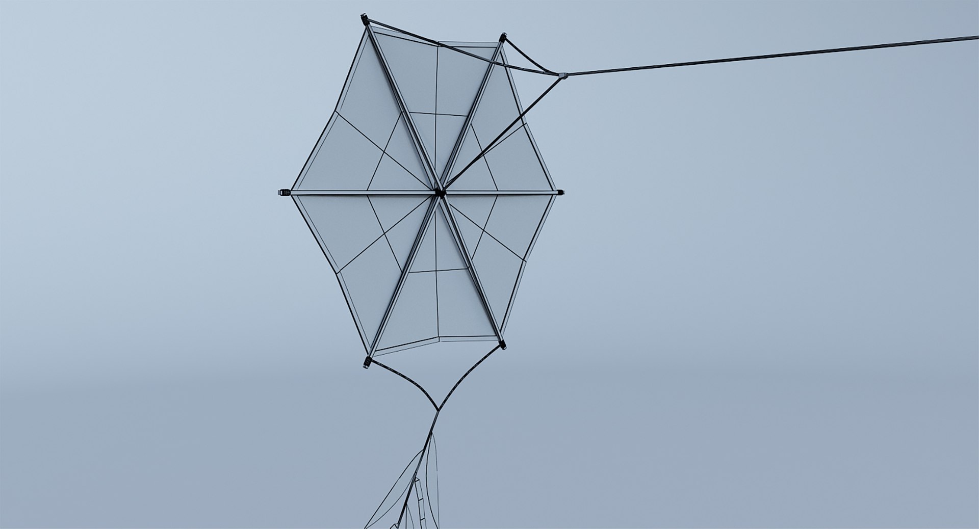 3D Wooden Kite - TurboSquid 1737978