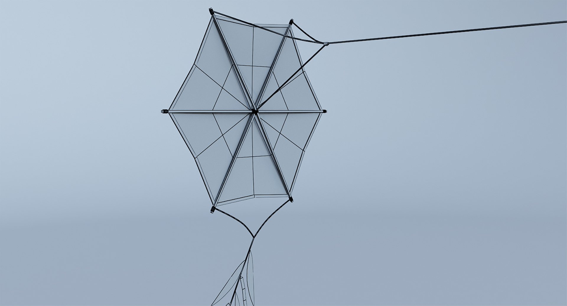 3D Wooden Kite - TurboSquid 1737978