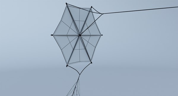 3D Wooden Kite - TurboSquid 1737978