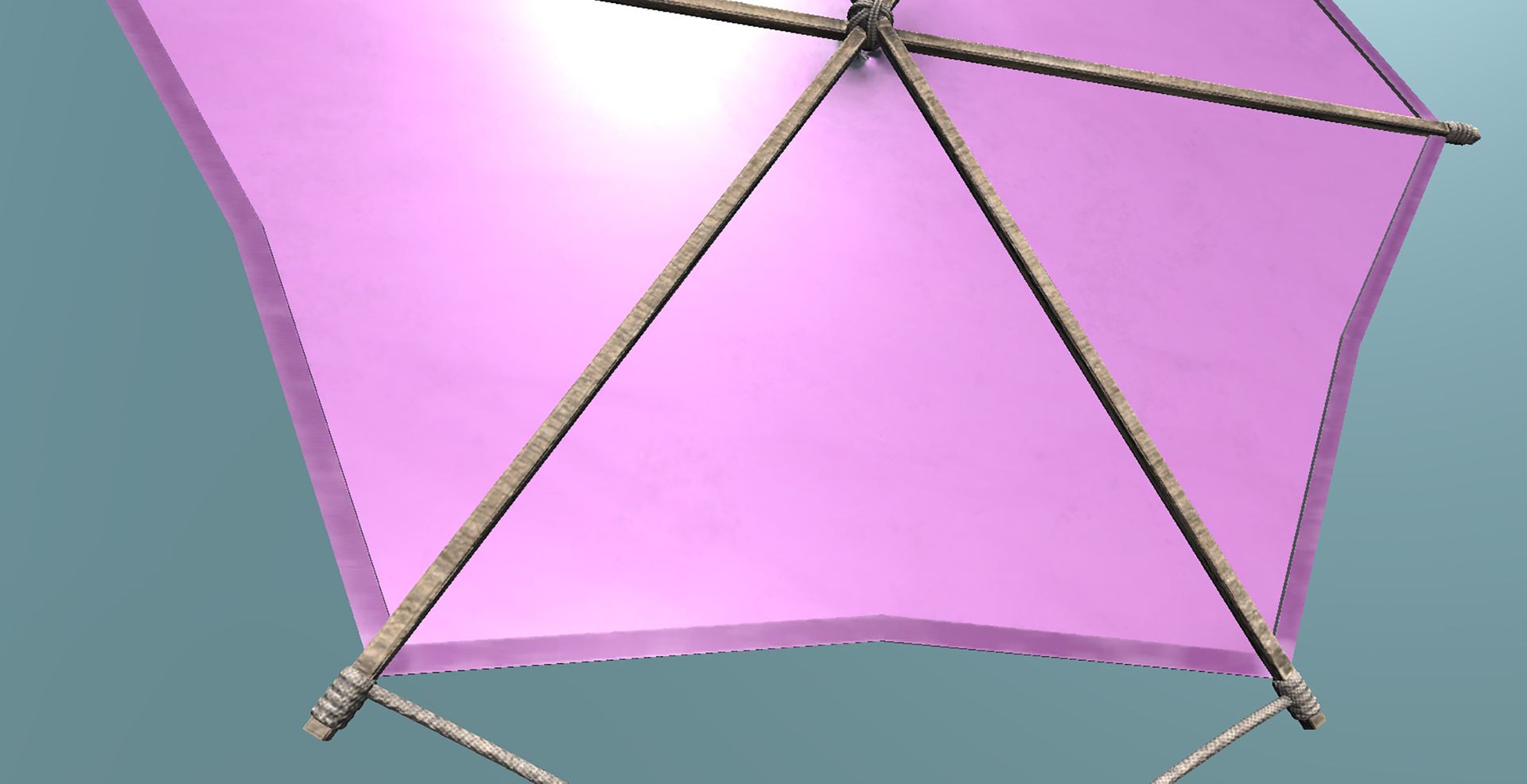 3D Wooden Kite - TurboSquid 1737978