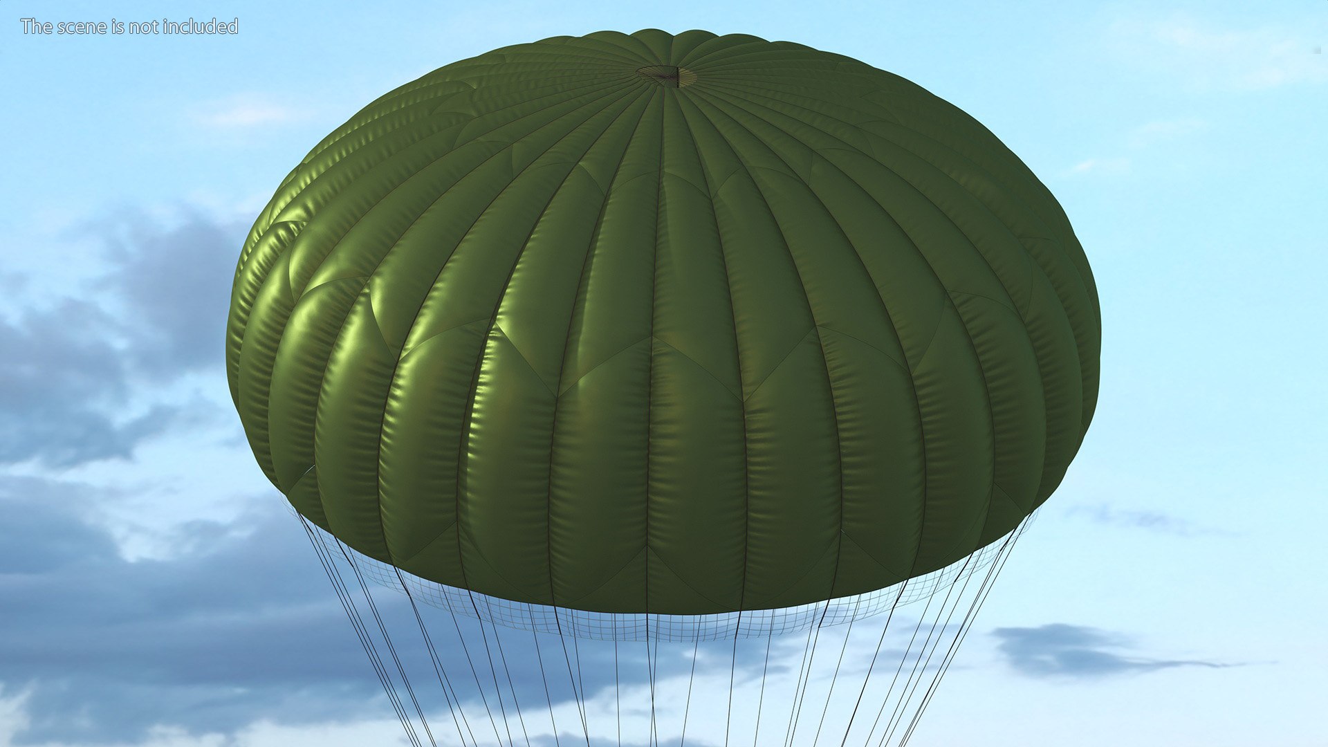 Parachute With US Military Pilot 3D - TurboSquid 2228870