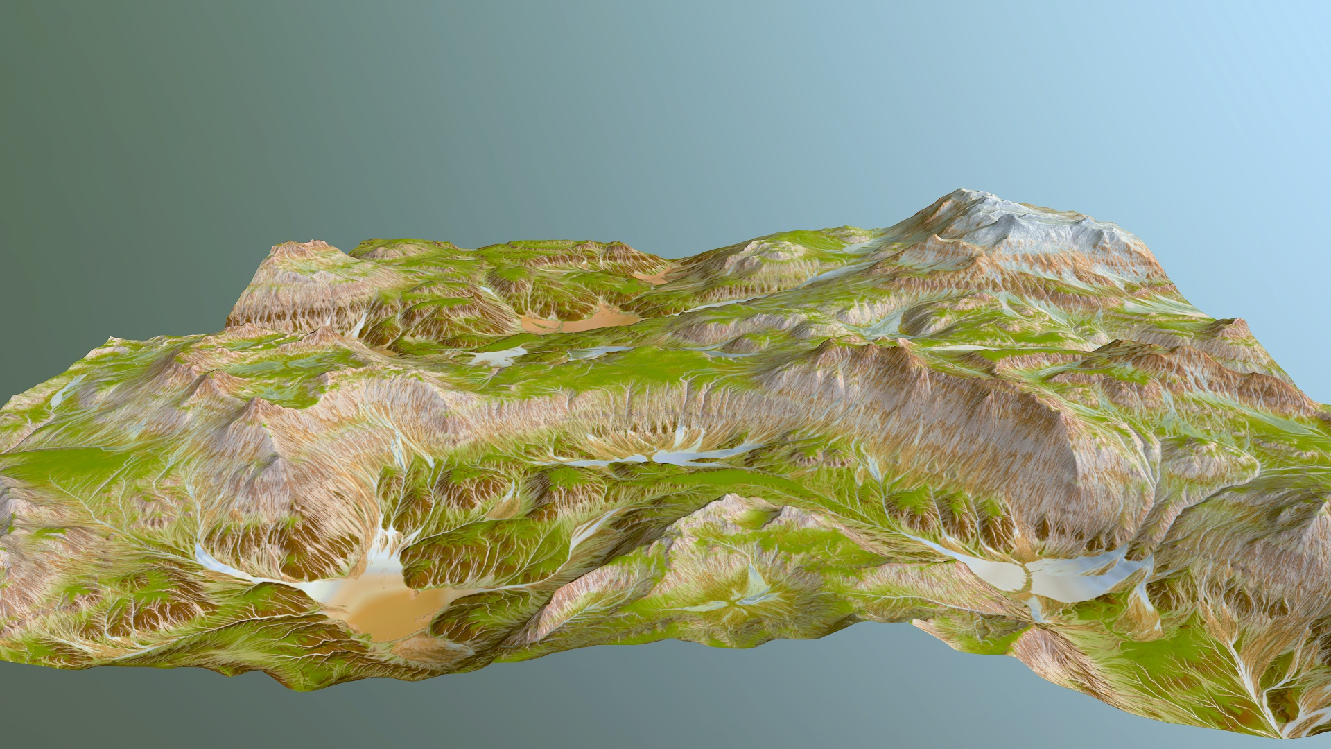 Obj Hills Cliffs Terrain