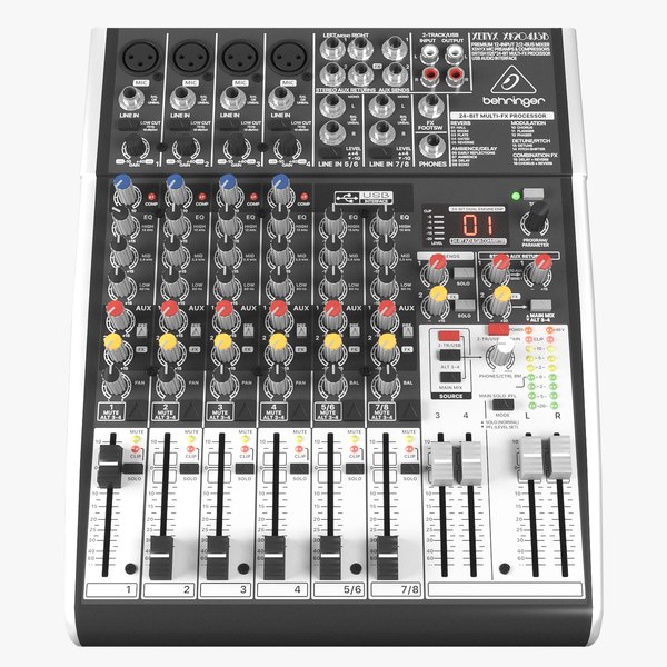 Behringer 믹서 3D 모델 - TurboSquid 1407339