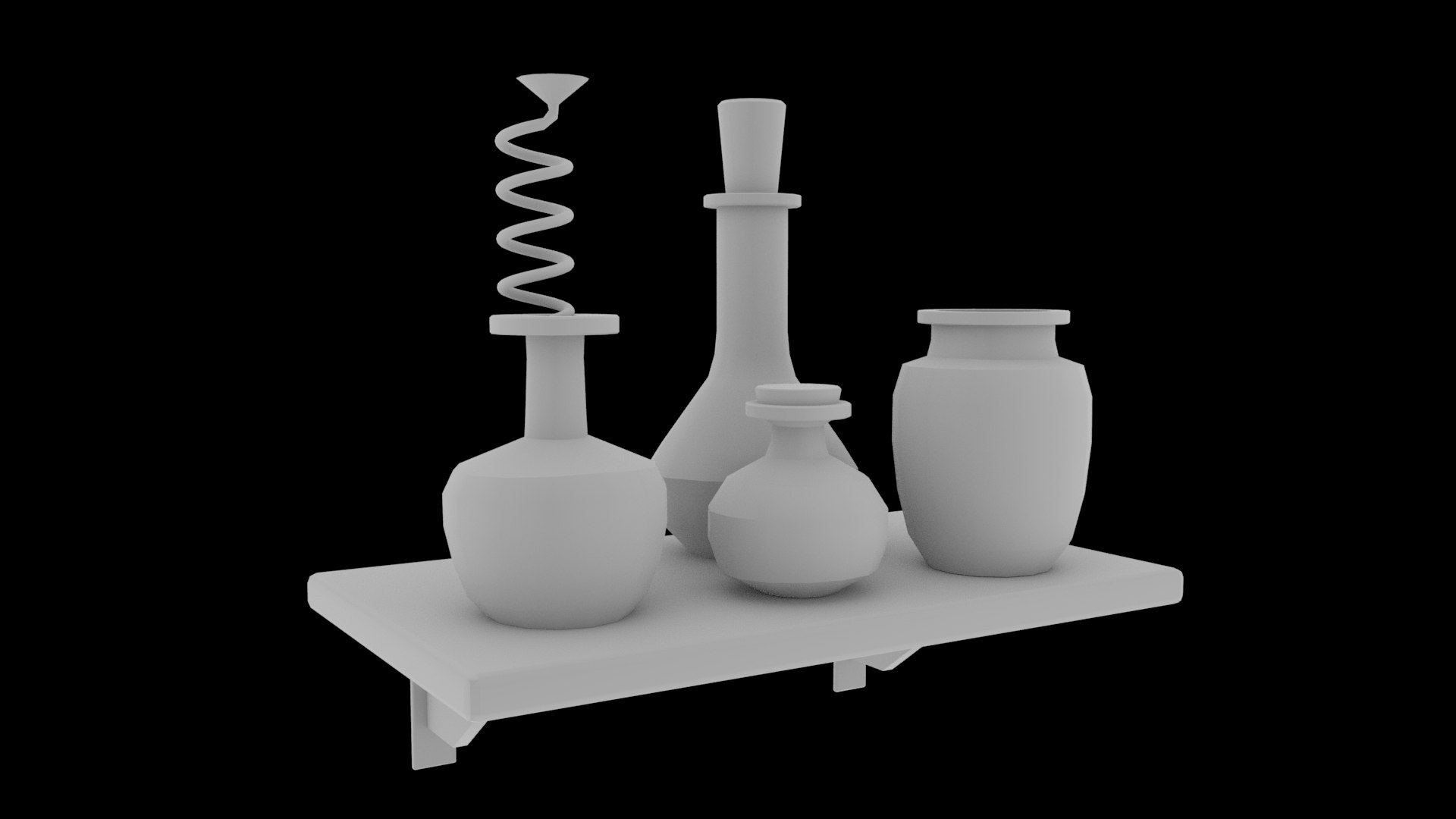 Potions 3D model - TurboSquid 1941882