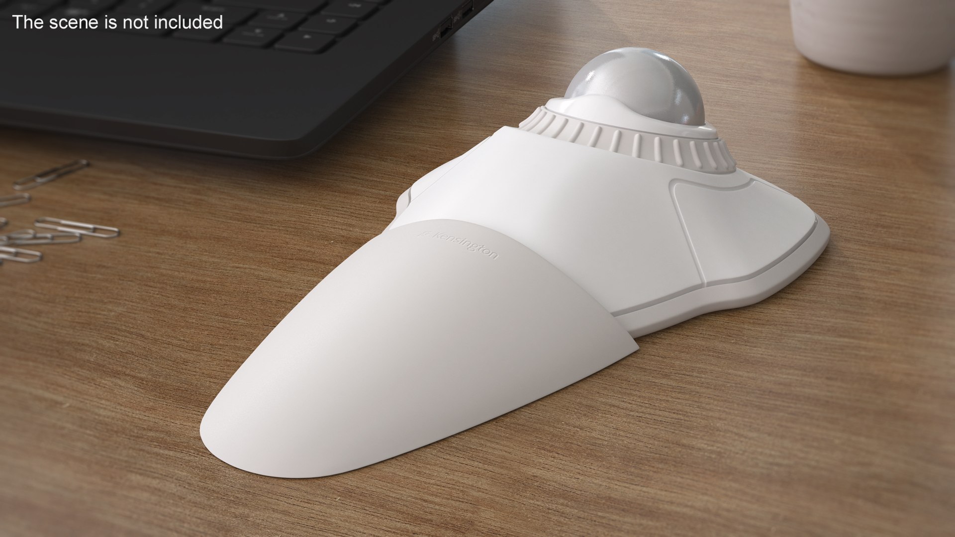 Trackball Mouse White Color model - TurboSquid 2160866