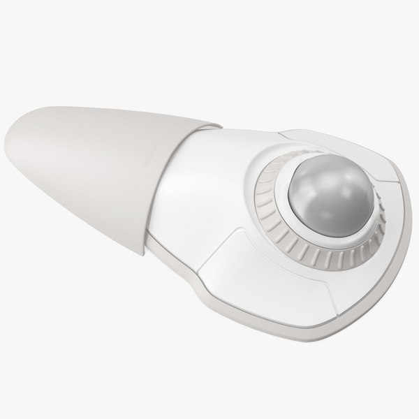 modelo 3d Ratón Trackball Color Blanco - TurboSquid 2160866