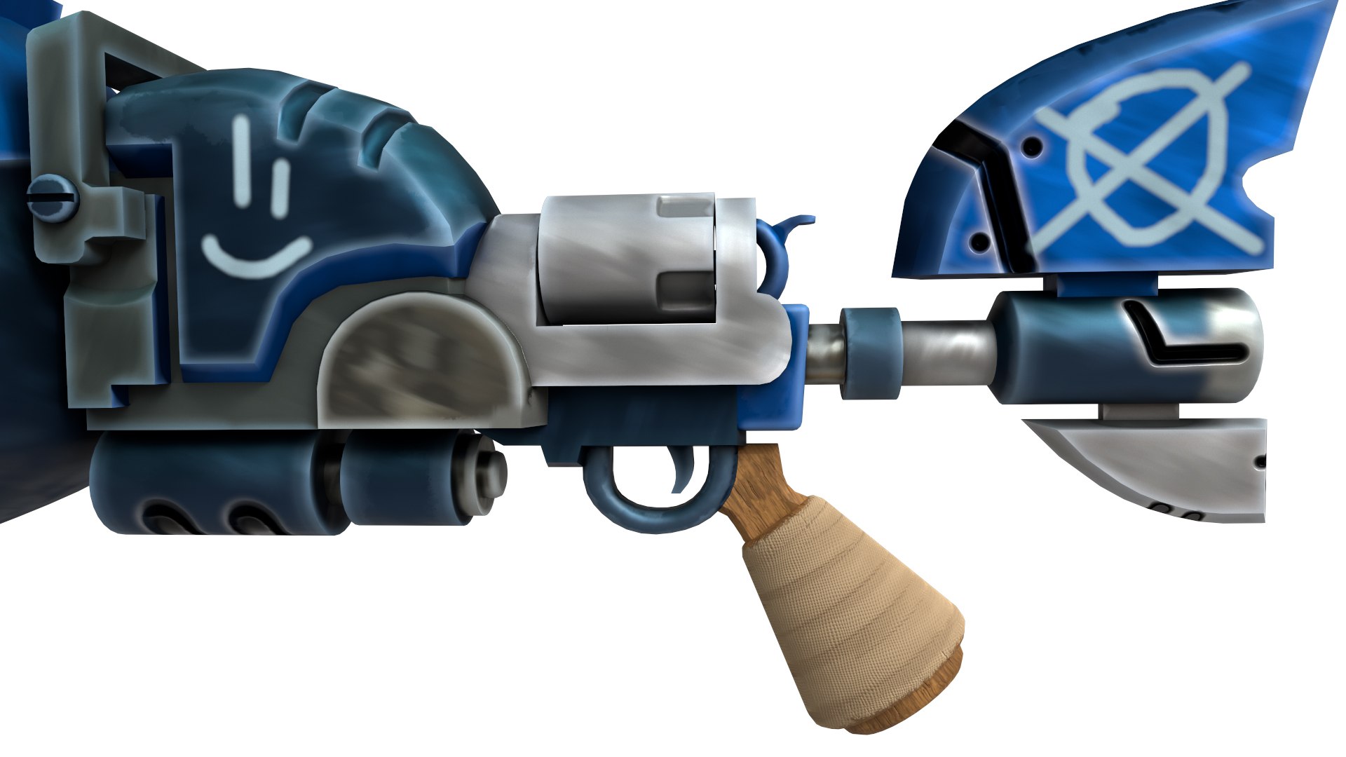 Stylized Shark Gun 3D Model - TurboSquid 2340003