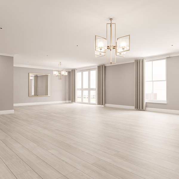 Empty Room 3D Models for Download | TurboSquid