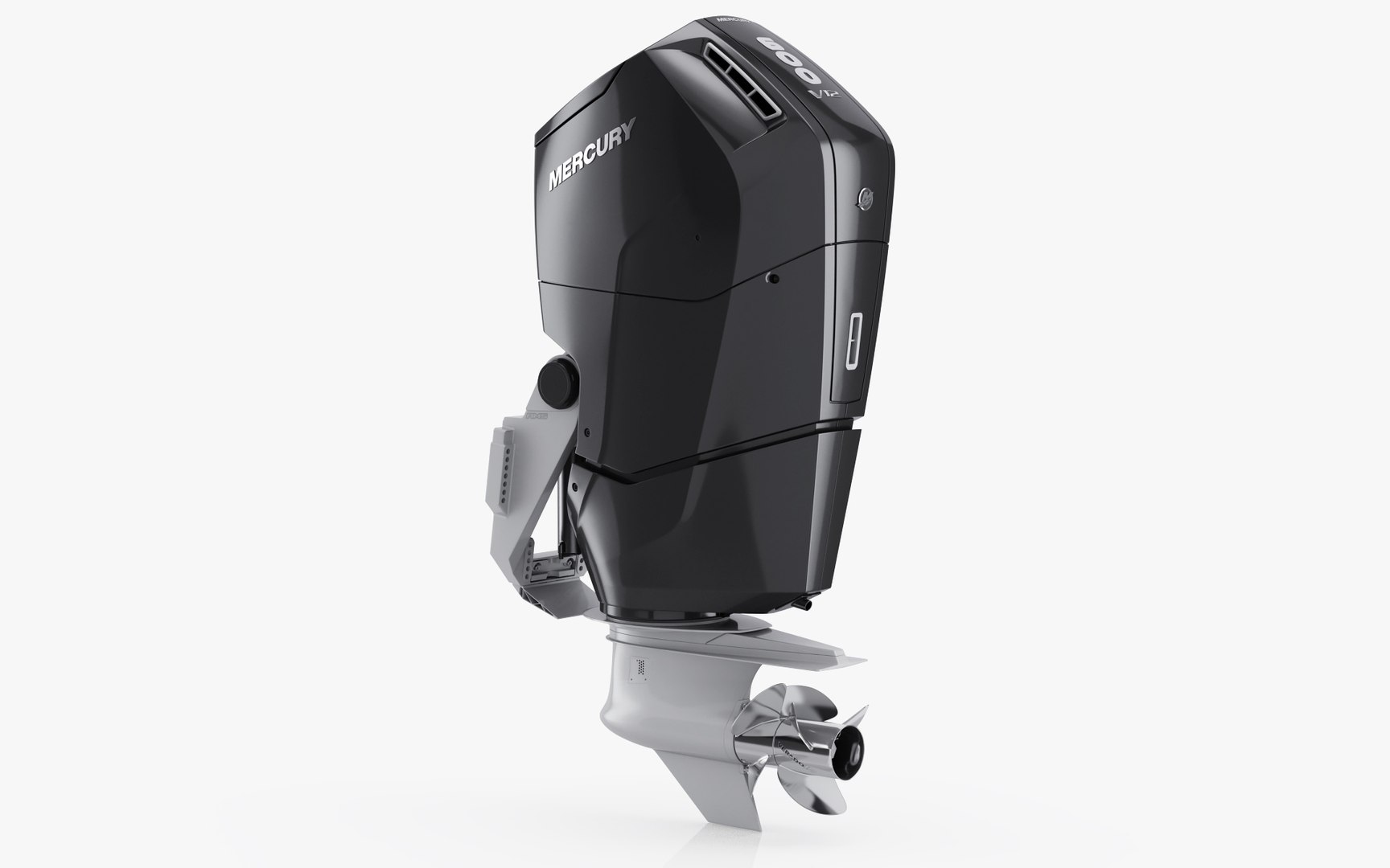 Mercury Verado 600 Powerful Outboard Motor 3D - TurboSquid 1942712