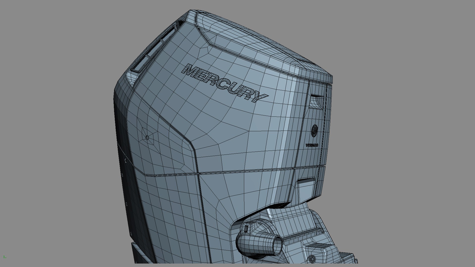 Mercury Verado 600 Powerful Outboard Motor 3D - TurboSquid 1942712