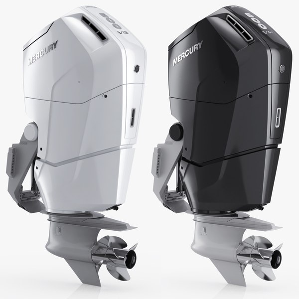 modelo 3d Mercury Verado 600 Powerful Outboard Motor - TurboSquid 1942712