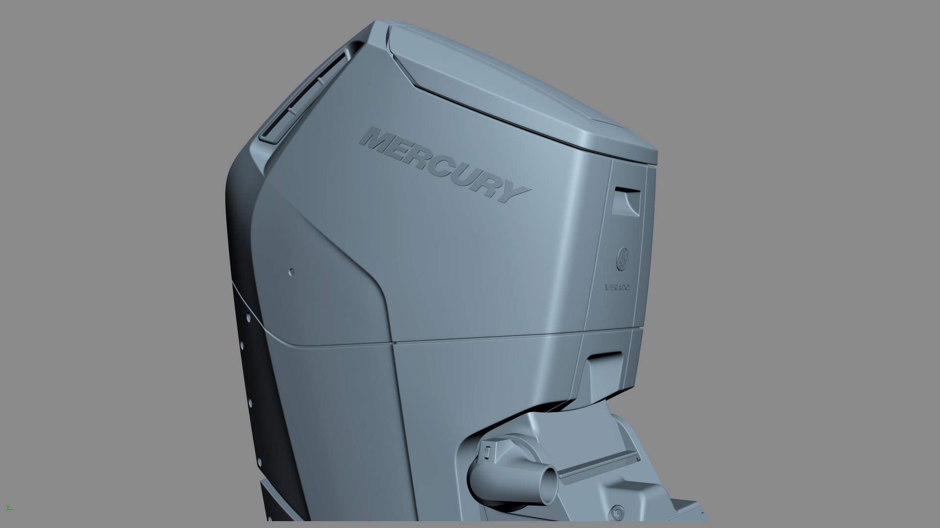 Mercury Verado 600 Powerful Outboard Motor 3D - TurboSquid 1942712