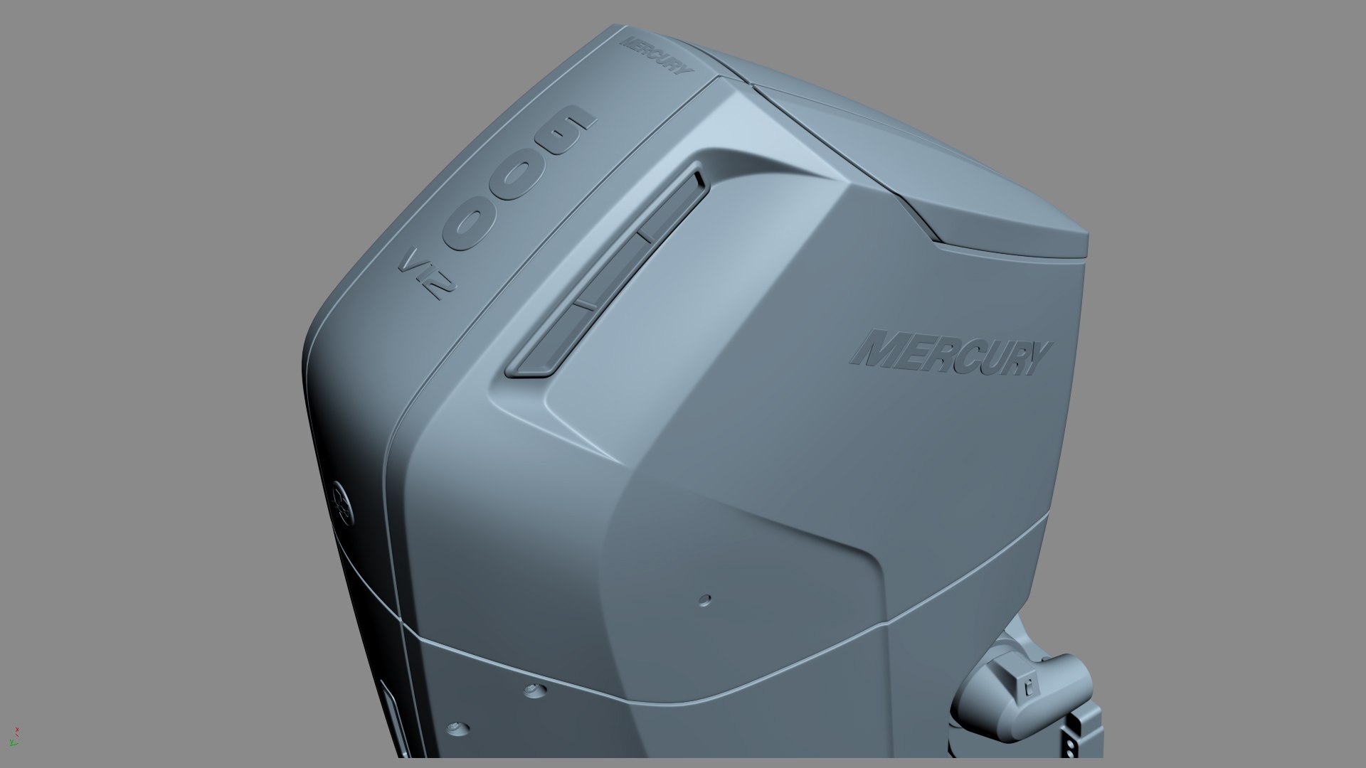 Mercury Verado 600 Powerful Outboard Motor 3D - TurboSquid 1942712