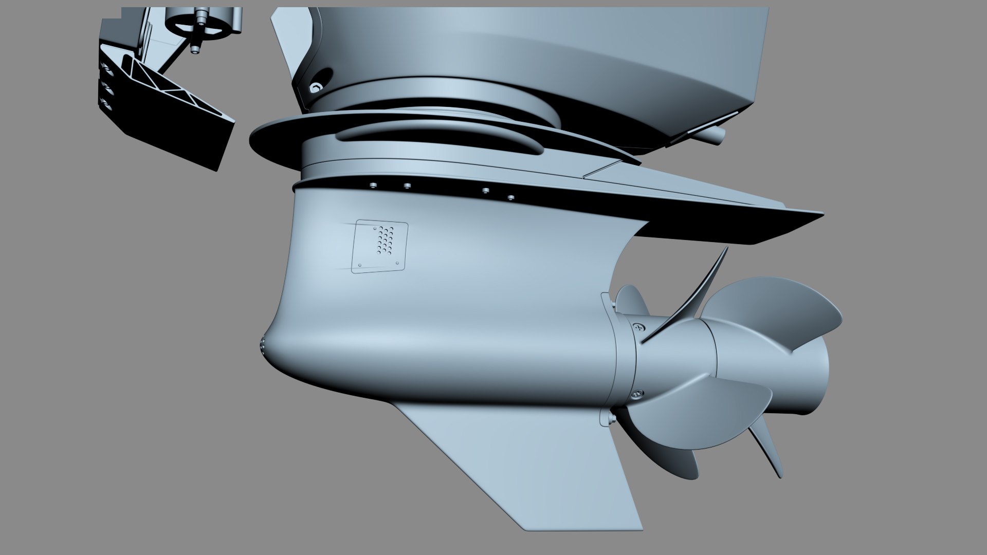 Mercury Verado 600 Powerful Outboard Motor 3D - TurboSquid 1942712