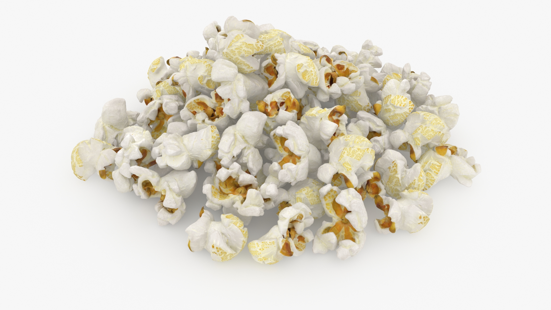 Popcorn Pile Model - TurboSquid 2256921
