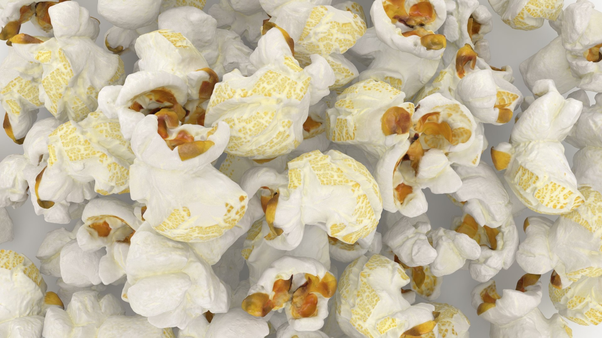 Popcorn Pile Model - TurboSquid 2256921
