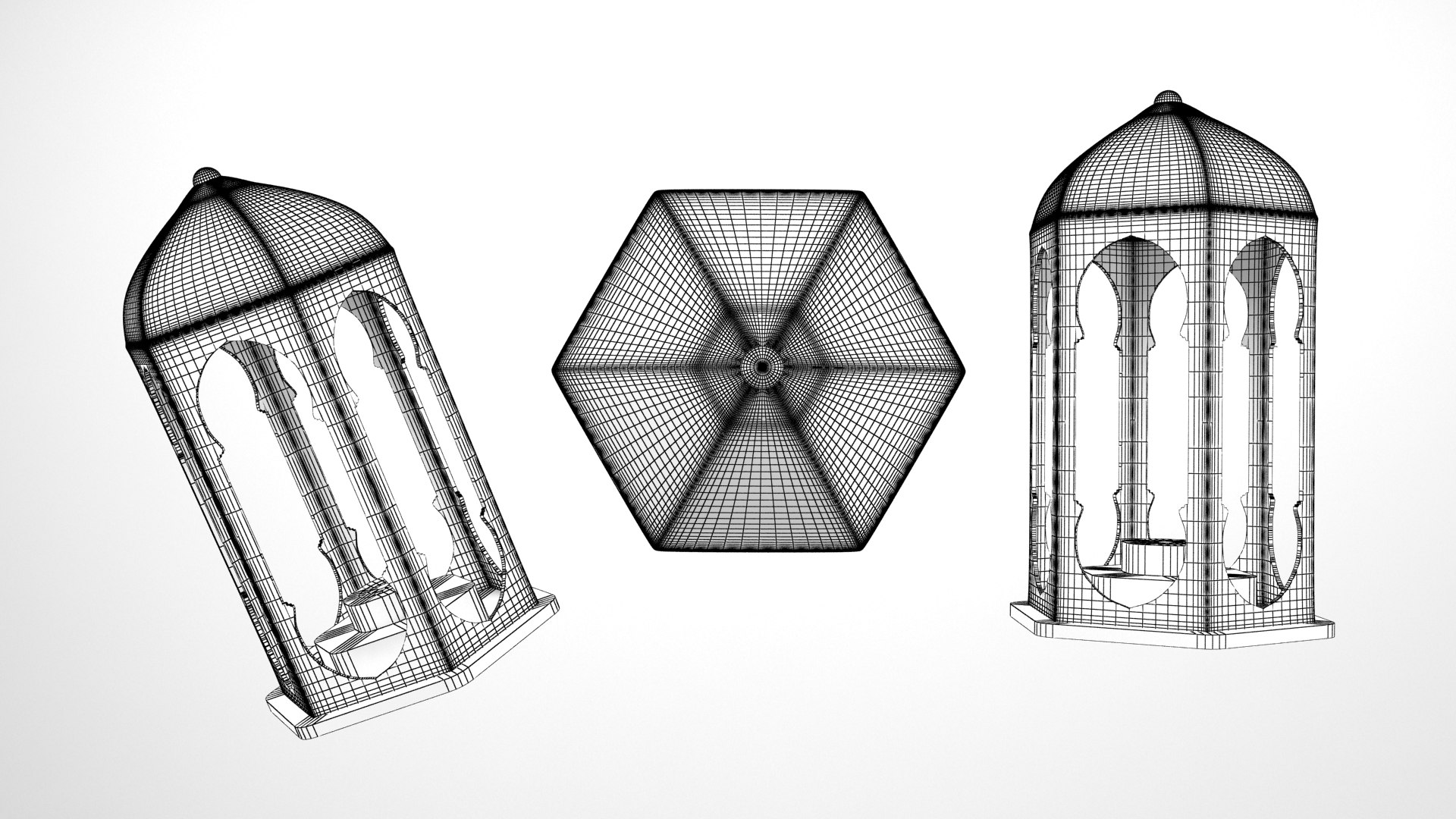 Ramadan Set 3D Model - TurboSquid 1784463