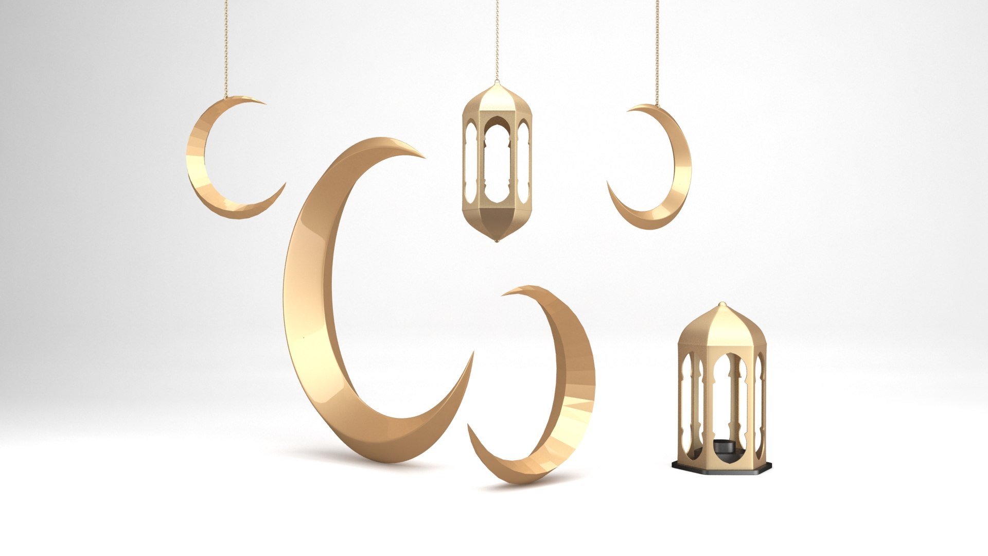 Ramadan Set 3D Model - TurboSquid 1784463