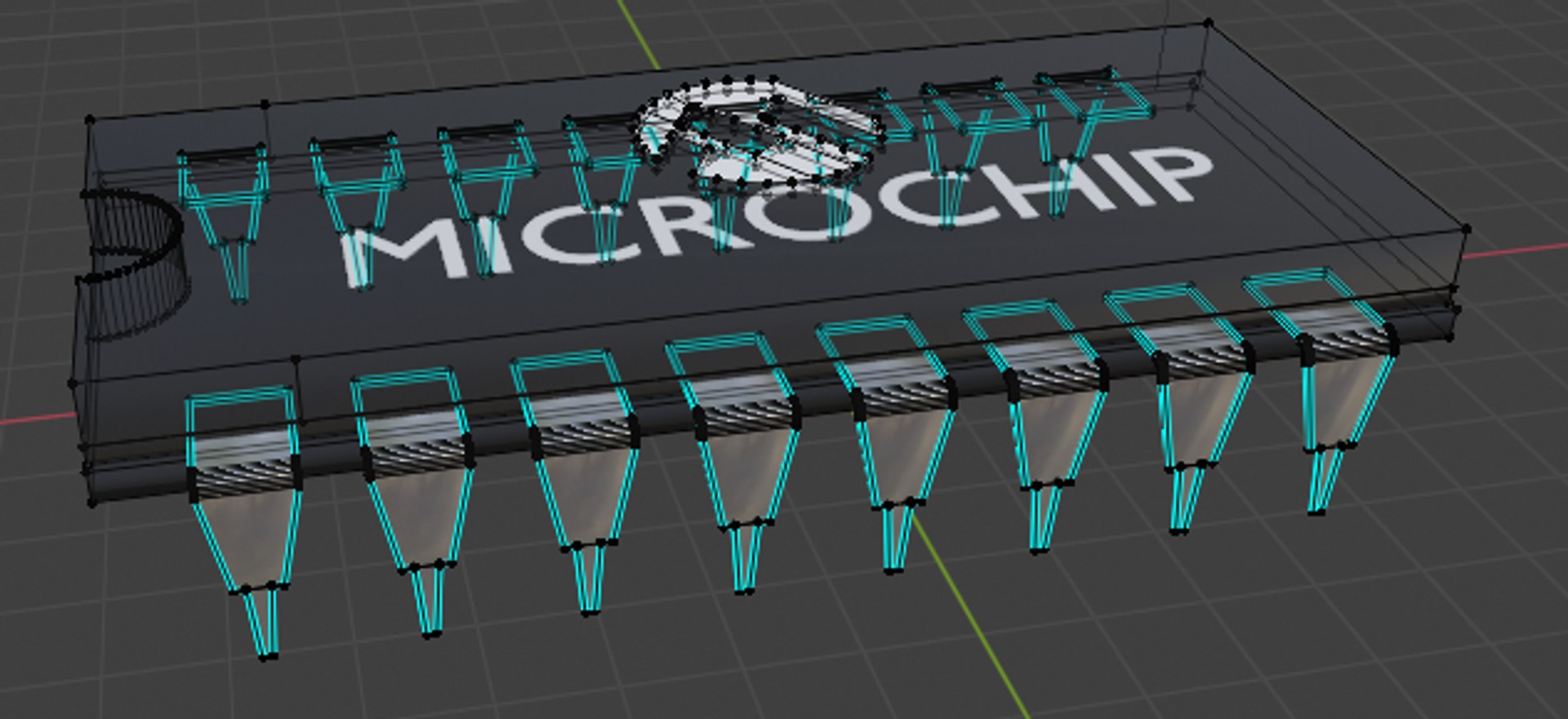 3D Model Microchip - TurboSquid 1861578