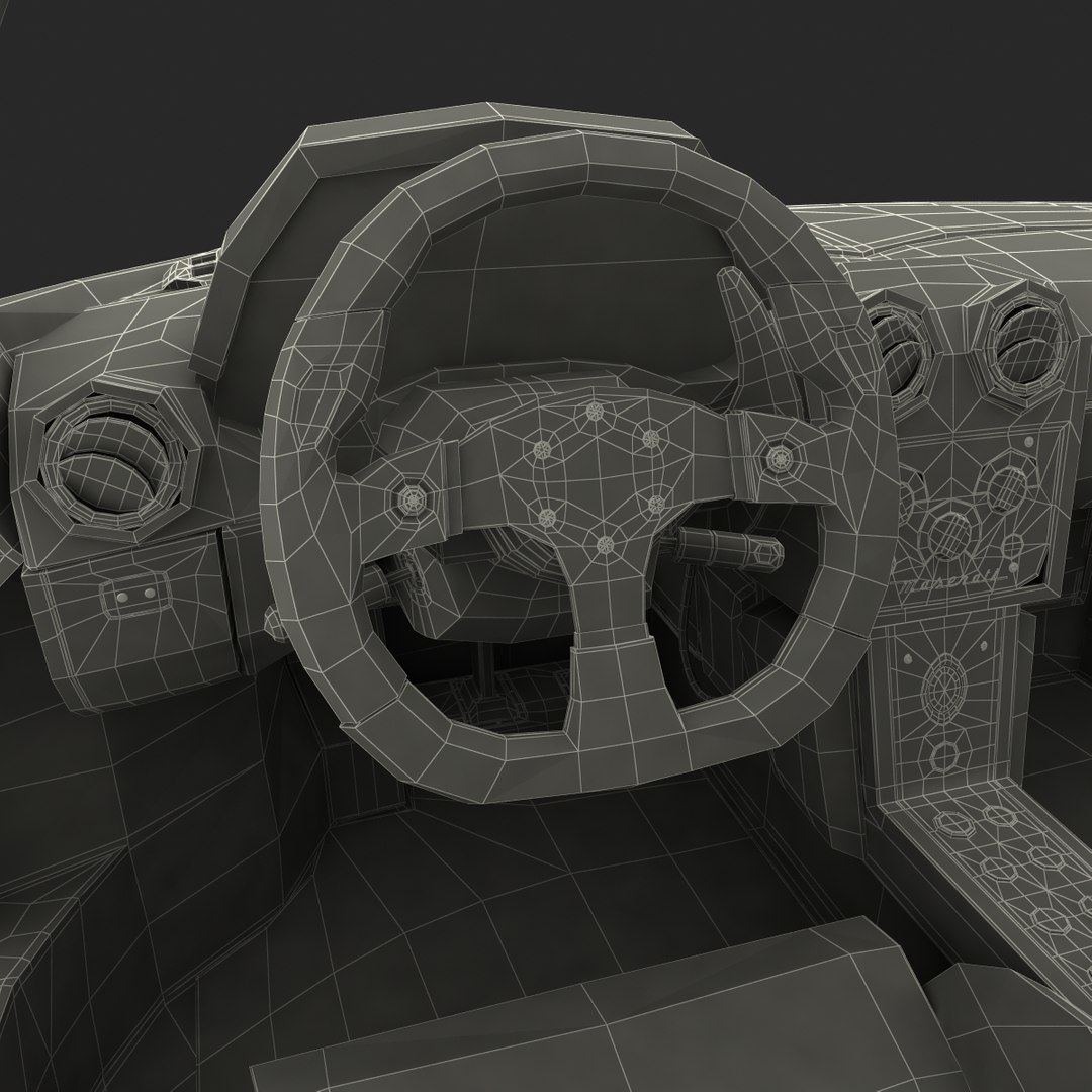 maserati mc12 interior v2 obj