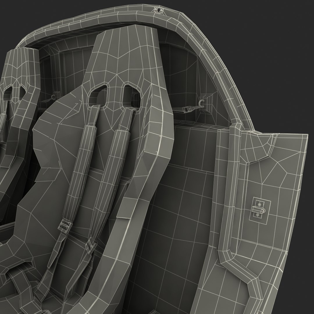 maserati mc12 interior v2 obj