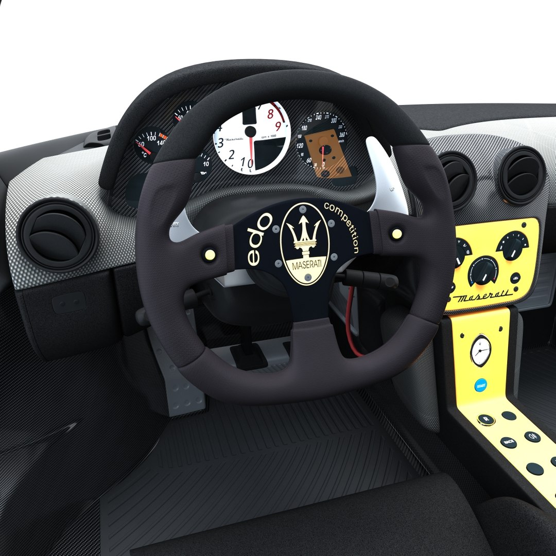 maserati mc12 interior v2 obj