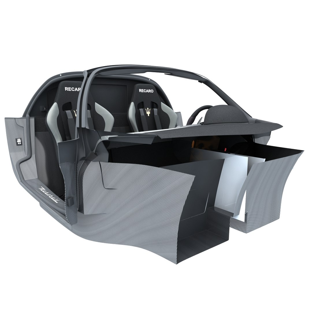 maserati mc12 interior v2 obj