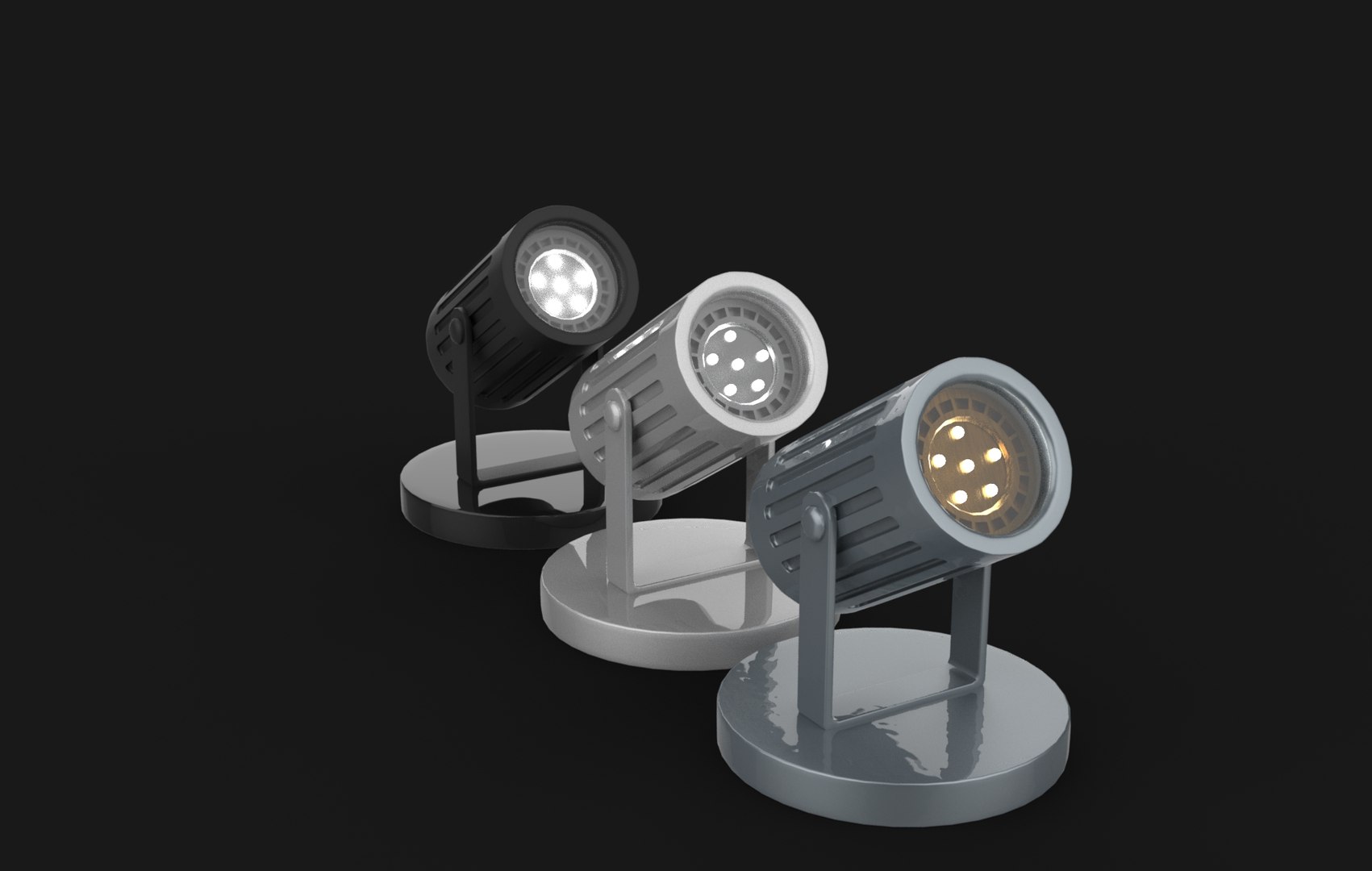 Indoor Spot Light 3D Model 3D - TurboSquid 2341654