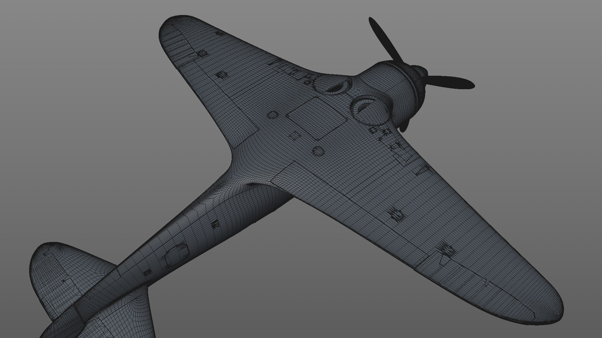 La-5 lavochkin fighter 3D - TurboSquid 1204844