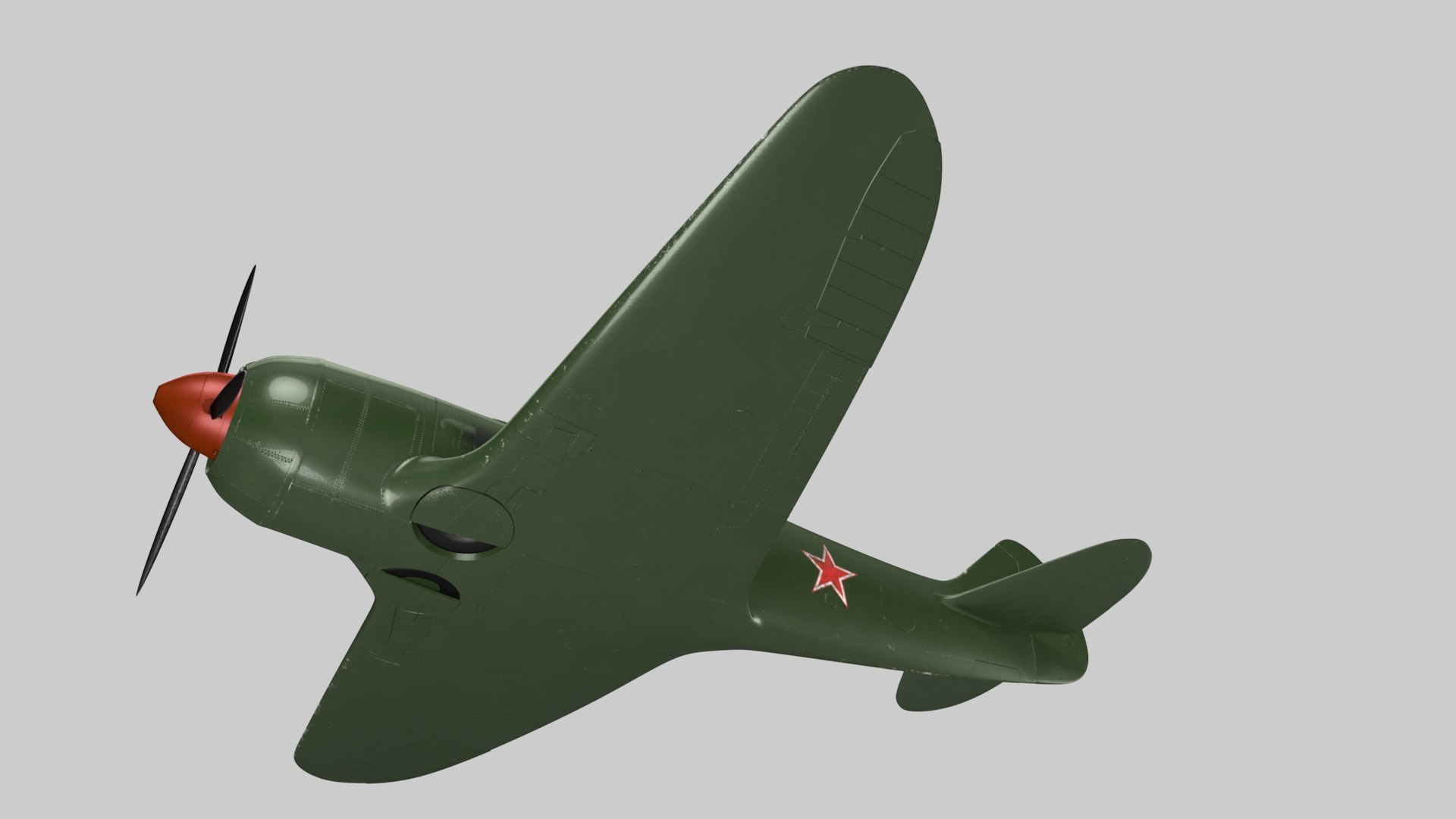 La-5 lavochkin fighter 3D - TurboSquid 1204844