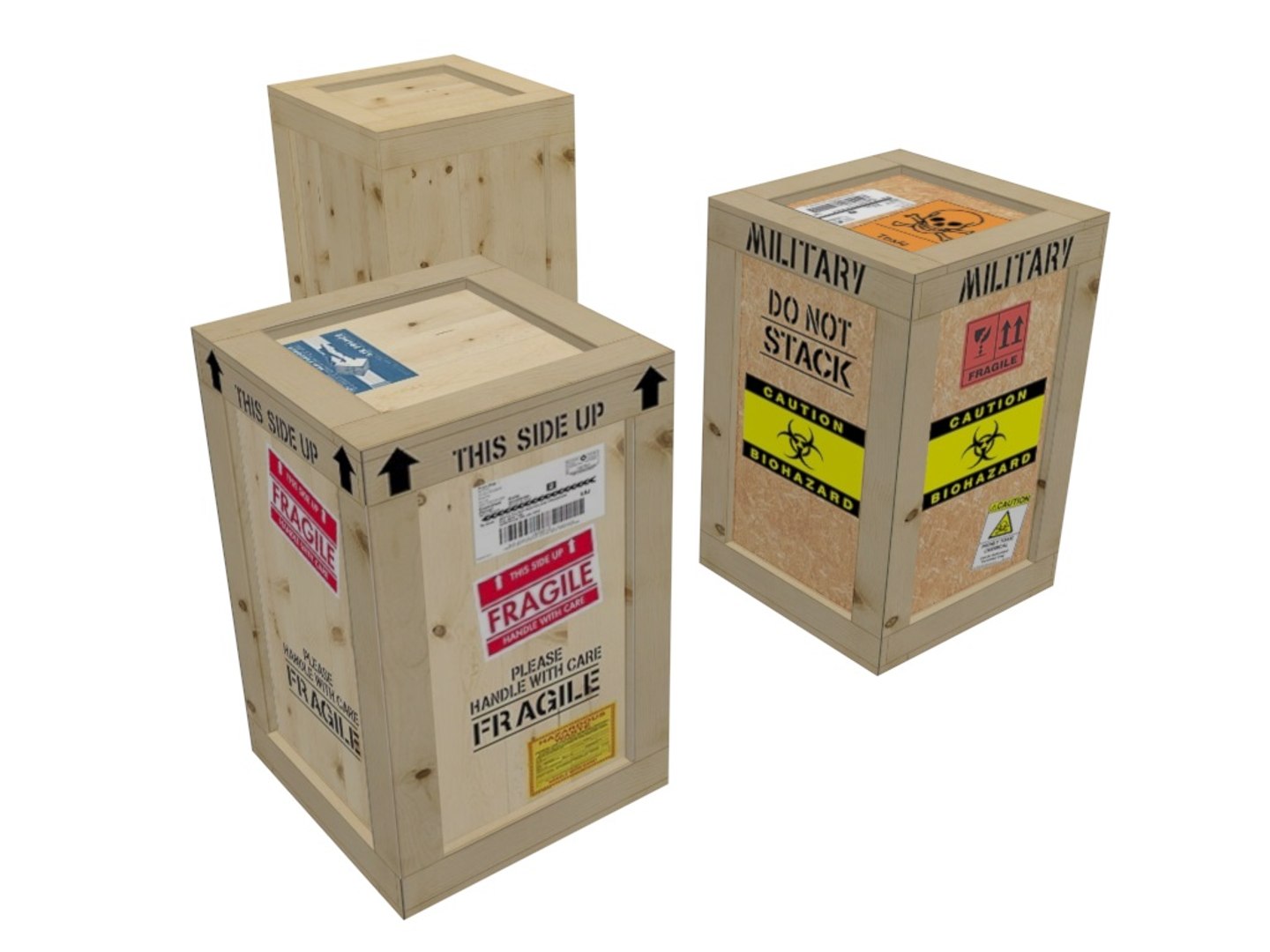 3d Crate Games Model