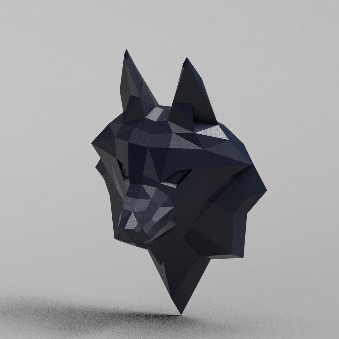 3D Print Fox Head - TurboSquid 1676671