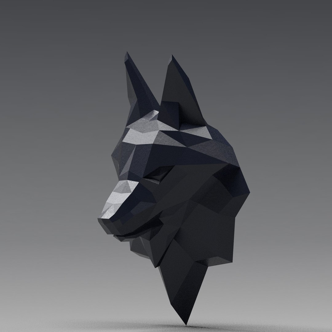 3D Print Fox Head - TurboSquid 1676671