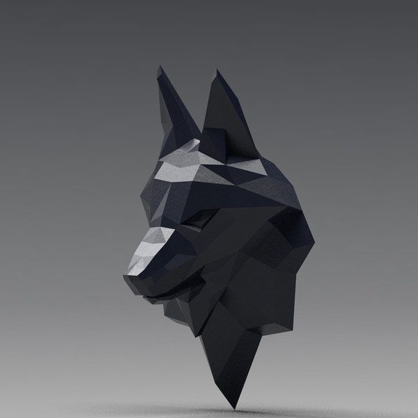 3D print fox head - TurboSquid 1676671