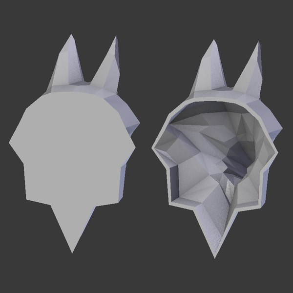 3D print fox head - TurboSquid 1676671