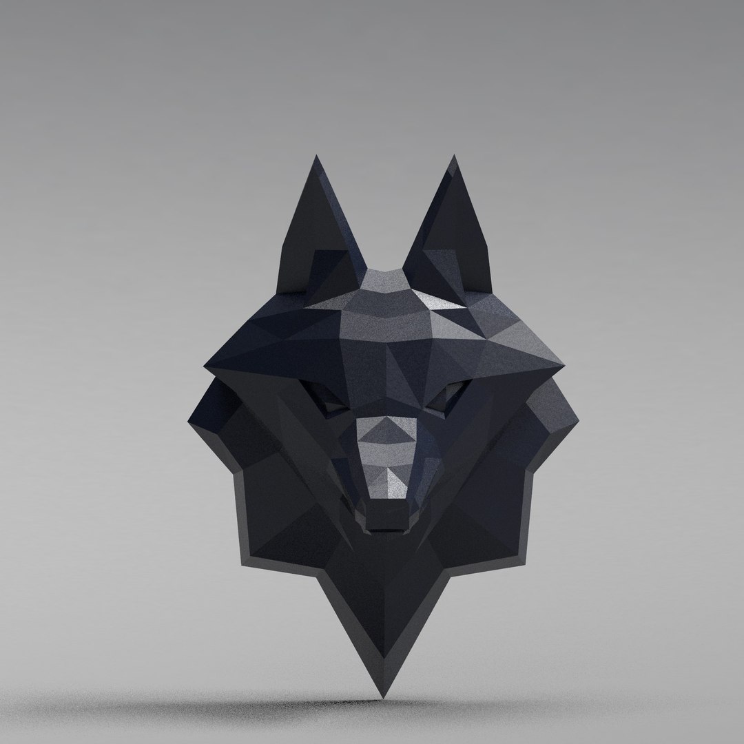 3D Print Fox Head - TurboSquid 1676671