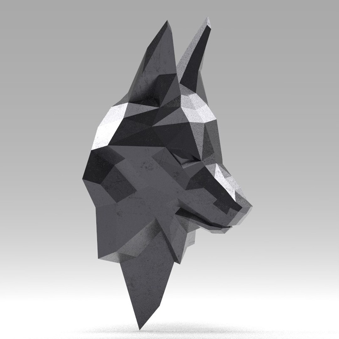 3D Print Fox Head - TurboSquid 1676671