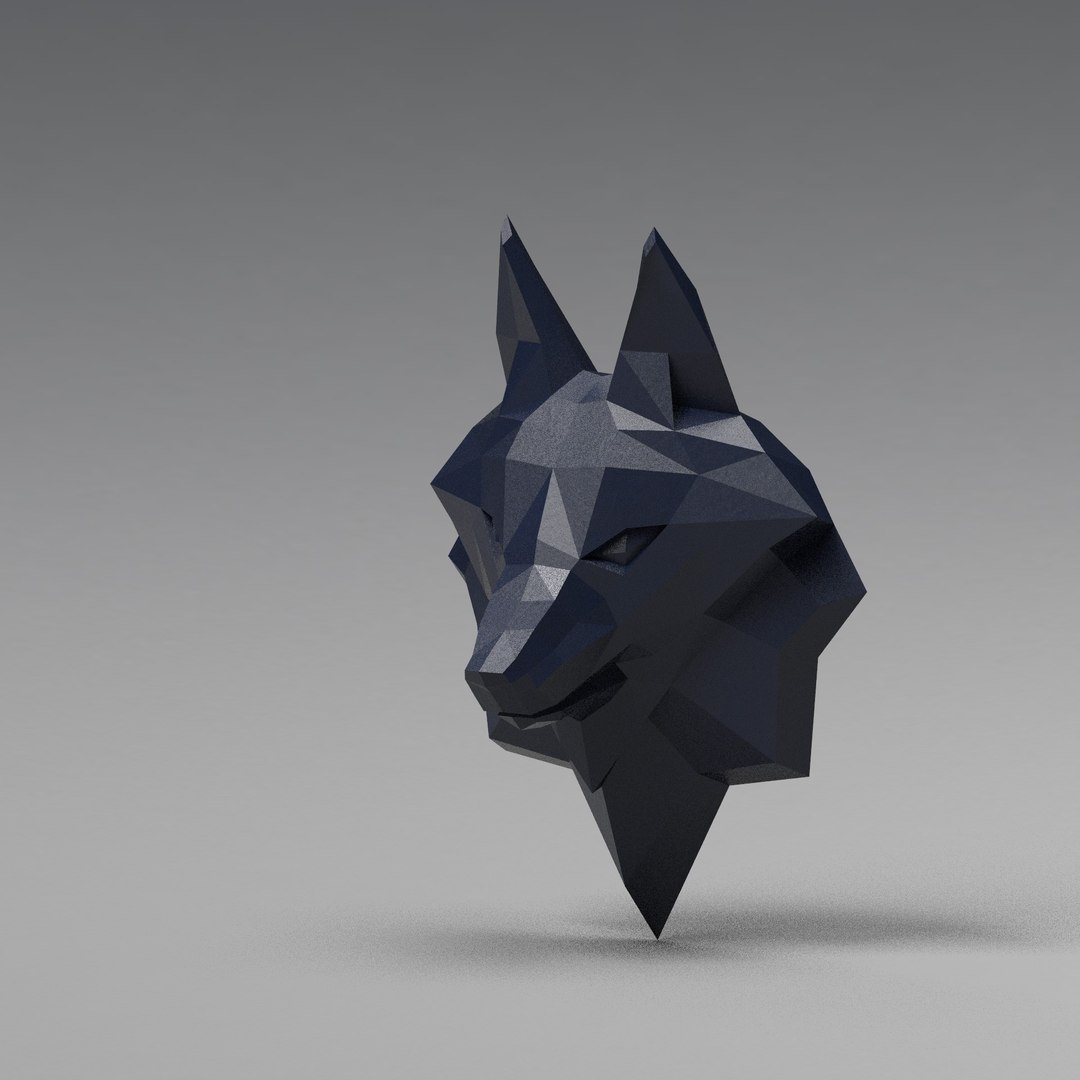 3D Print Fox Head - TurboSquid 1676671