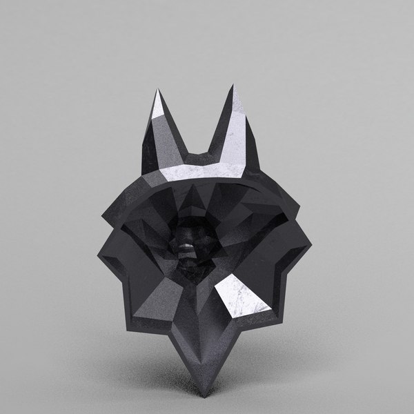 3D print fox head - TurboSquid 1676671