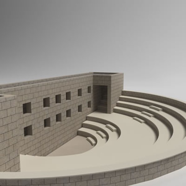 Architecture Amphitheatre SketchUp Models for Download | TurboSquid