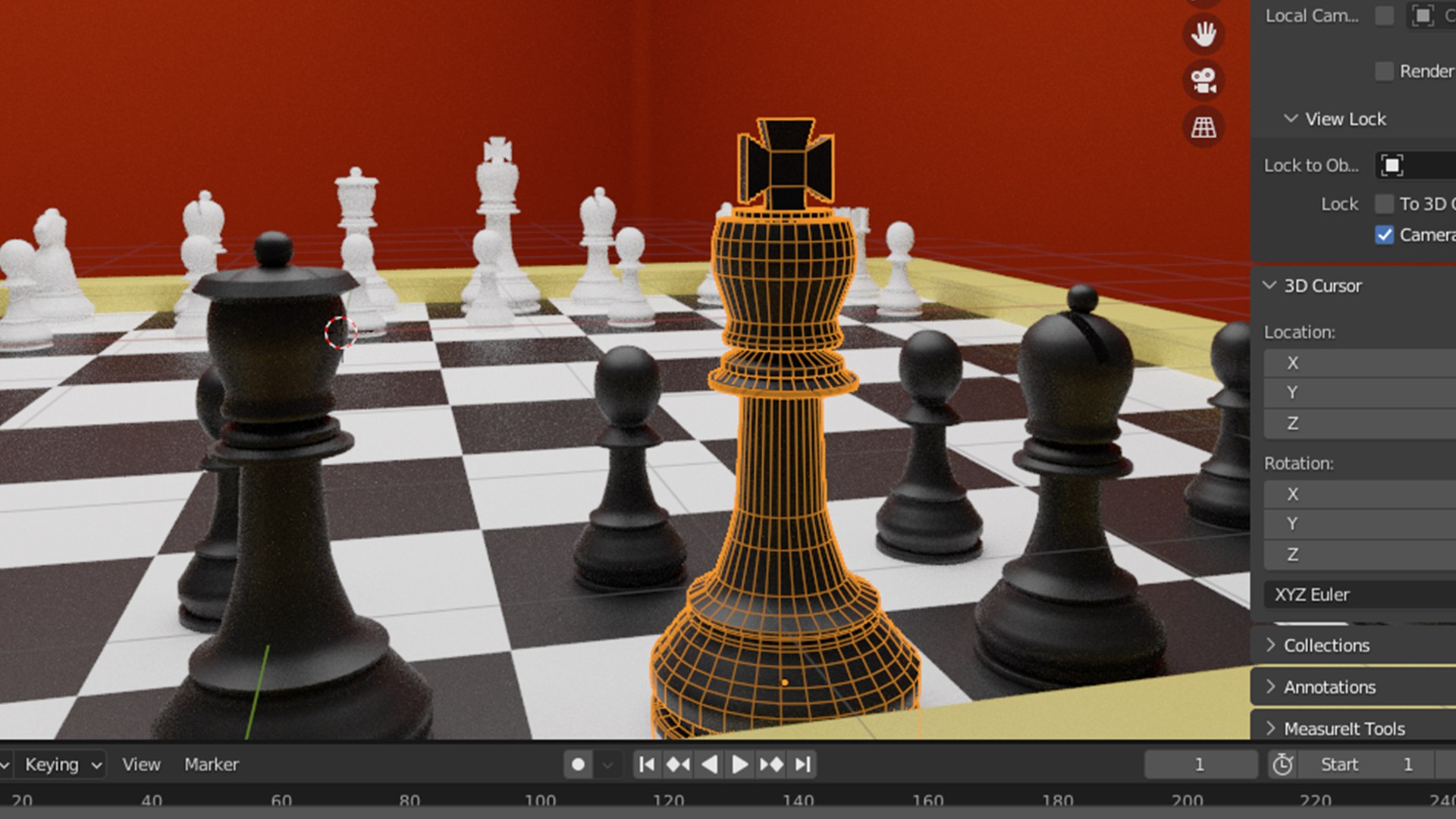 Chess Low Poly Game Ready For Unreal And Blender 3D - TurboSquid 2223944