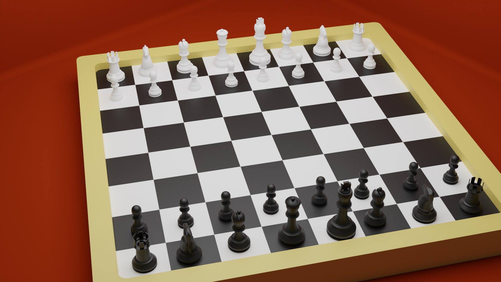 Chess Low Poly Game Ready For Unreal And Blender 3D - TurboSquid 2223944
