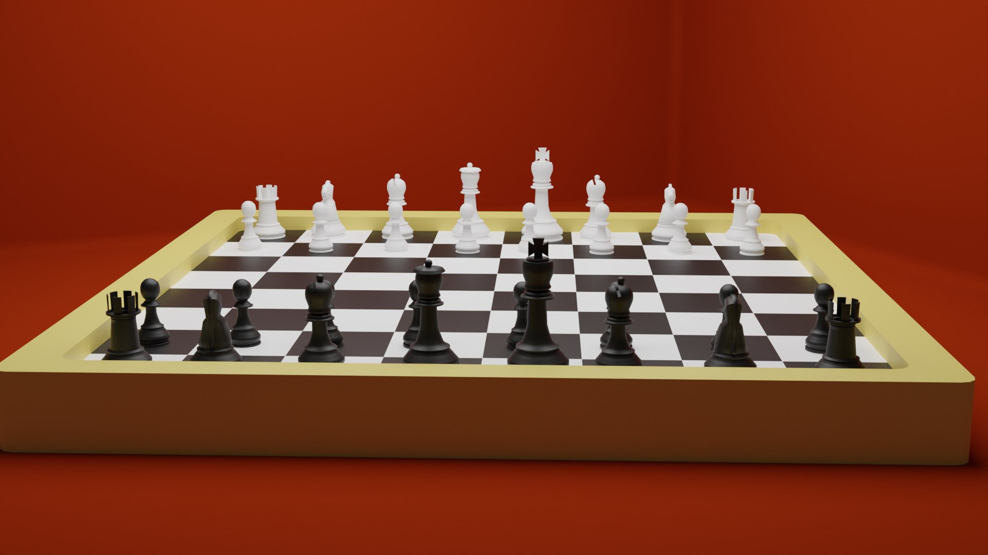 Chess Low Poly Game Ready For Unreal And Blender 3D - TurboSquid 2223944