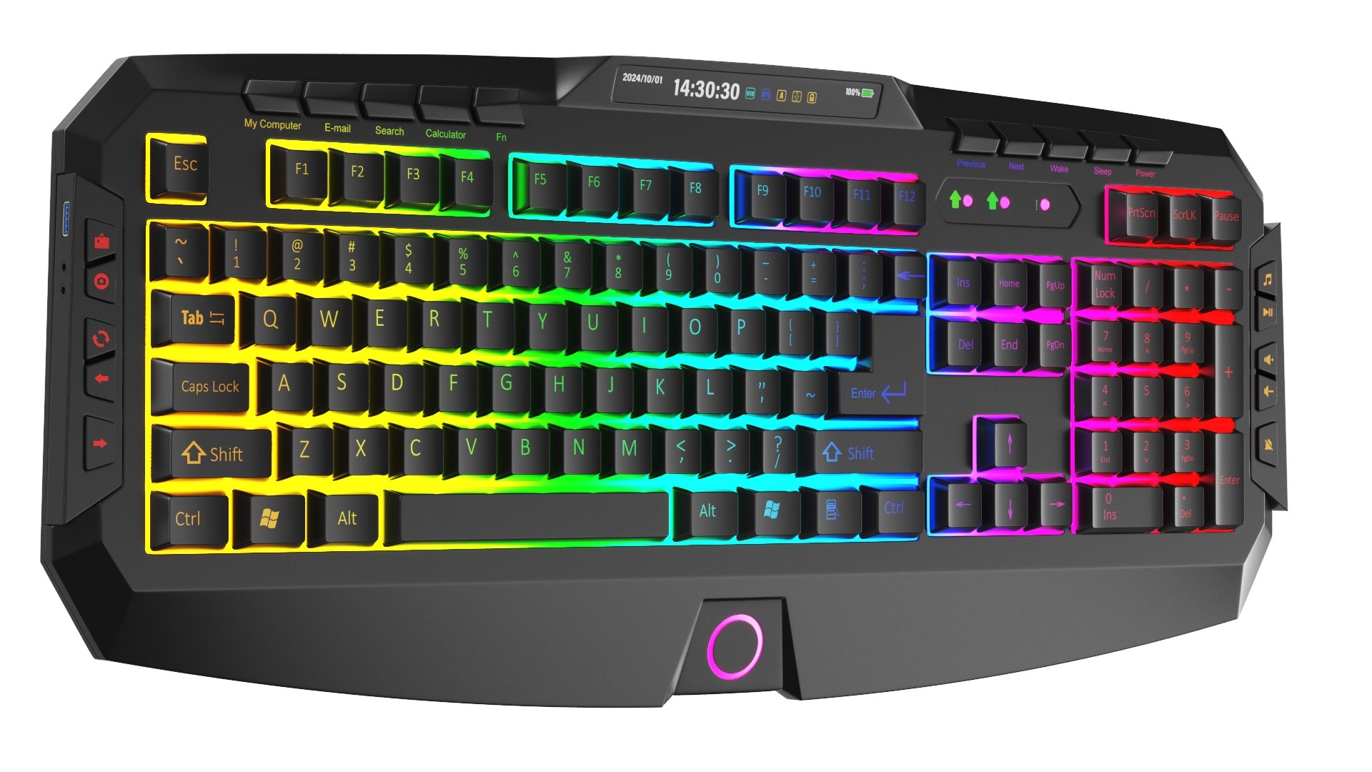Detailed Gaming Keyboard And Mouse 3D Model - TurboSquid 2301075
